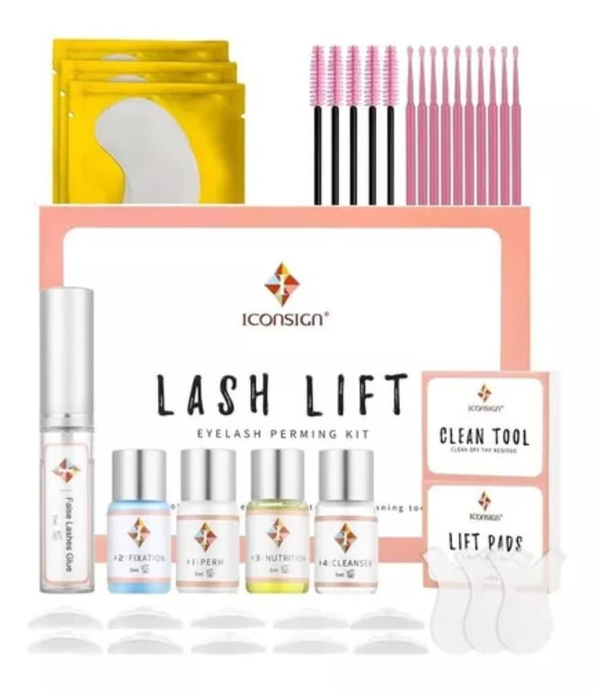 KIT DE LIFTING DE PESTAÑAS LASH LIFT ICONSIGN PERMANENTES GENERICO ...