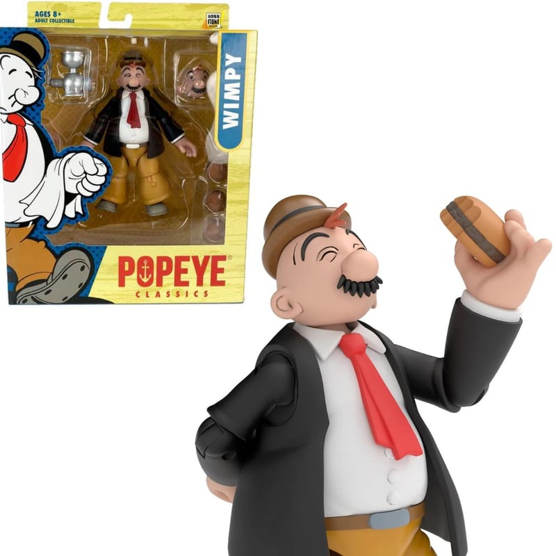 Boss Fight Studio Popeye Classics - Pilon - Wellington Wimpy POPEYE ...