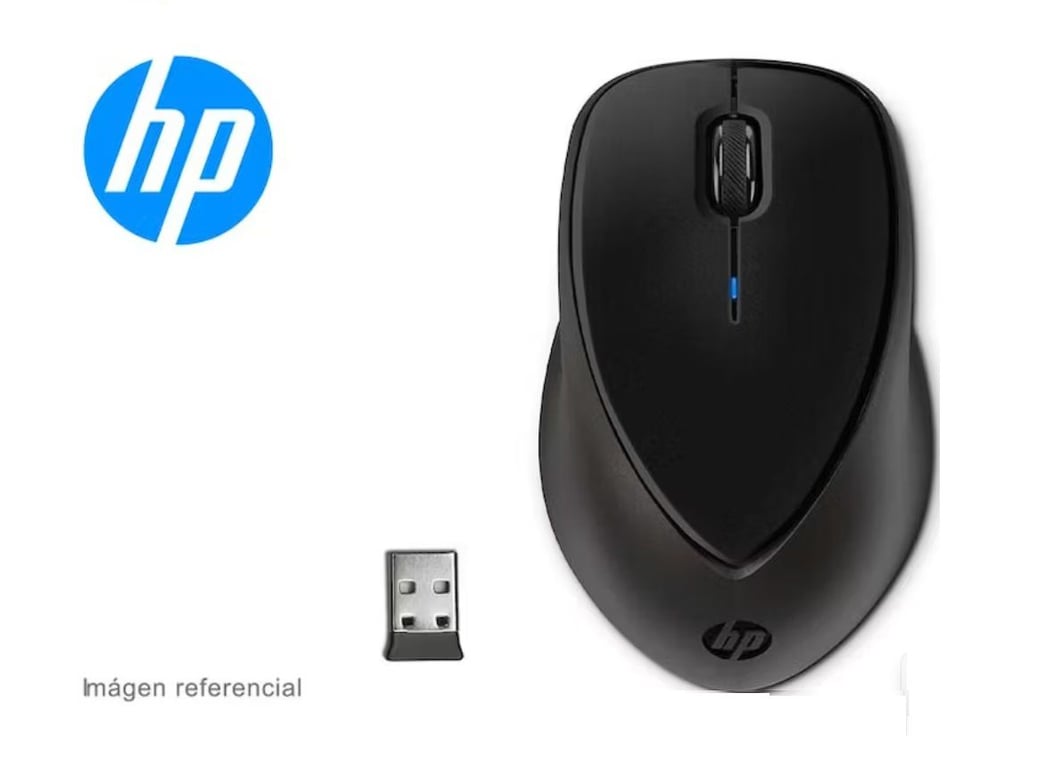 MOUSE INALAMBRICO HP COMFORT GRIP AGARRE COMODO USB H2L63AA HP ...