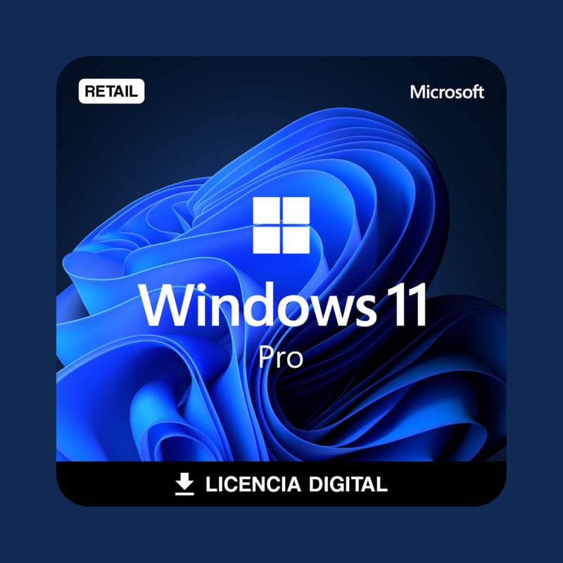 Licencia Microsoft Windows 11 Pro Retail Key MICROSOFT | falabella.com