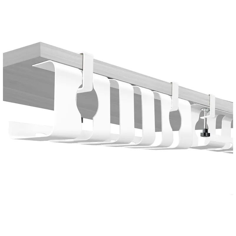 Rack bandeja organizador de cables para escritorio blanco GENERICO ...