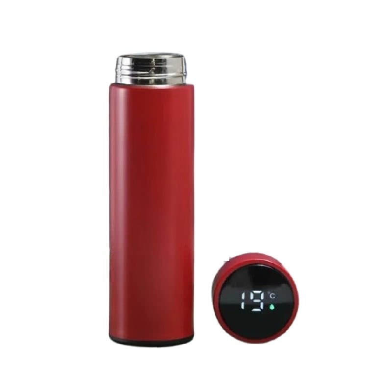 Termo Digital Tomatodo Inteligente Medidor de Temperatura Táctil 500ml ...