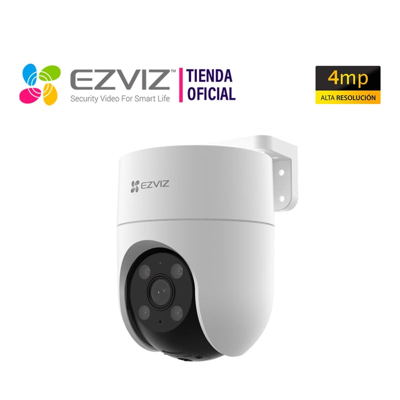 Cámara Seguridad Wifi Ezviz H8C 4MP Giratoria 360° Externa EZVIZ ...