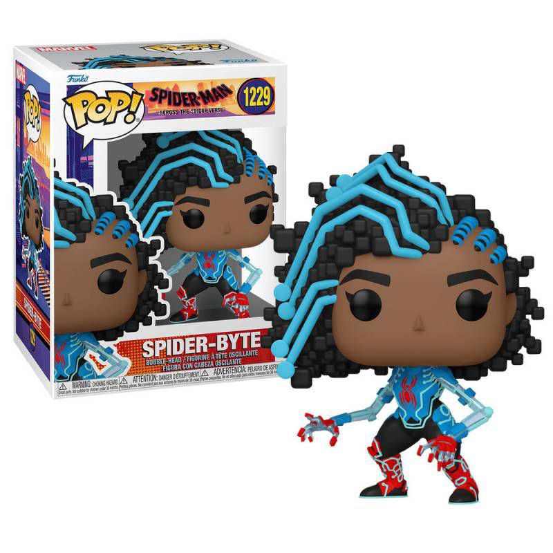 POP SPIDER-MAN ACROSS THE SPIDER-VERSE - SPIDER-BYTE 1229 FUNKO ...