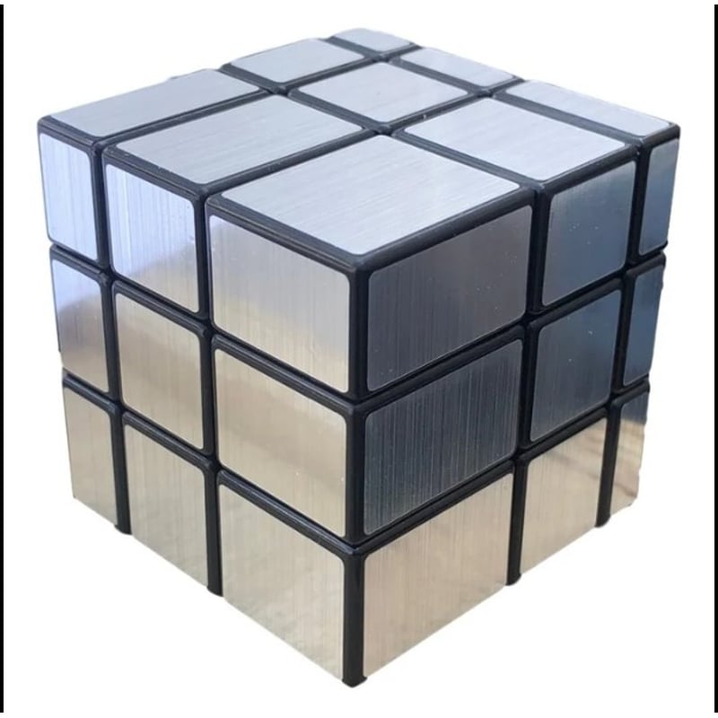 Cubo Mágico Espejo Cubo de Rubik Mirror Color plateado YONG JUN ...