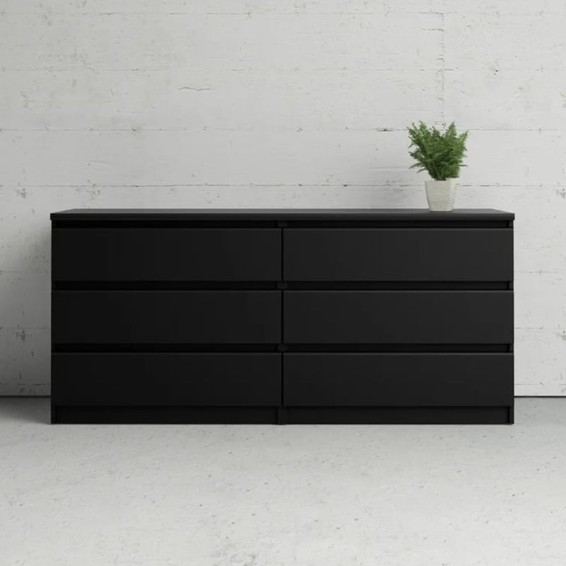 Comoda Moderna Sagara Negro RR MUEBLES GENERICO | falabella.com