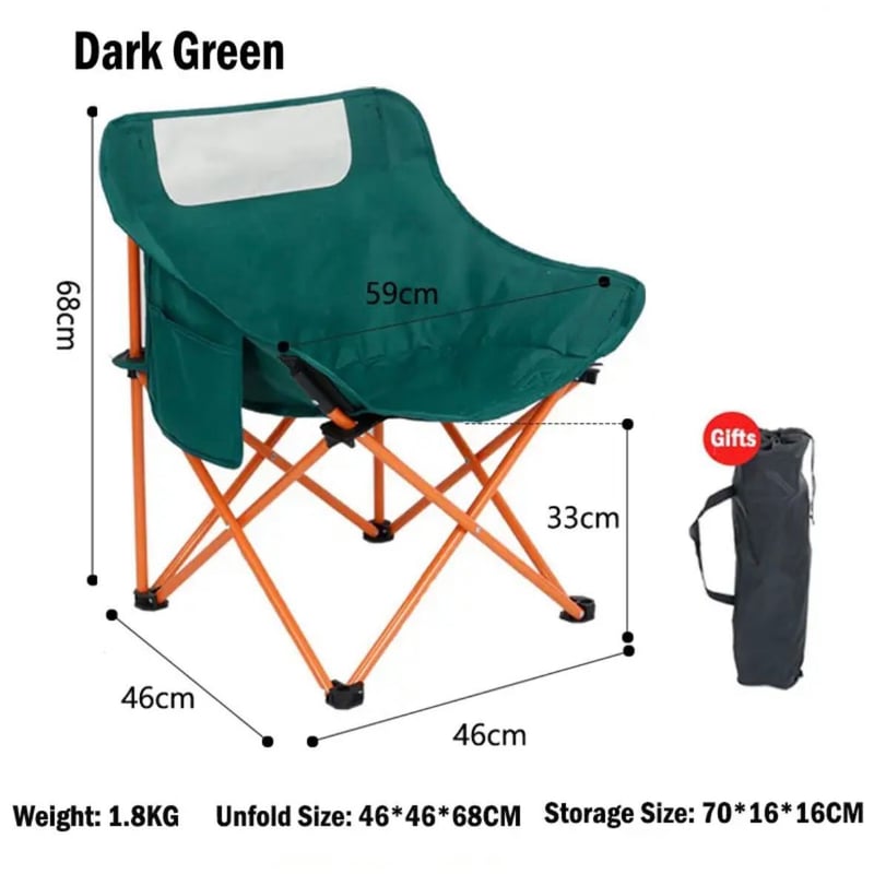 SILLA PLEGABLE PARA TERRAZAS PLAYERAS Y AREAS VERDES COLOR VERDE ...