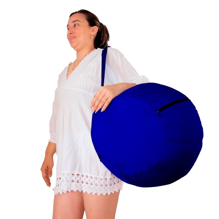 Puff Playero Azul de taslan GENERICO | falabella.com