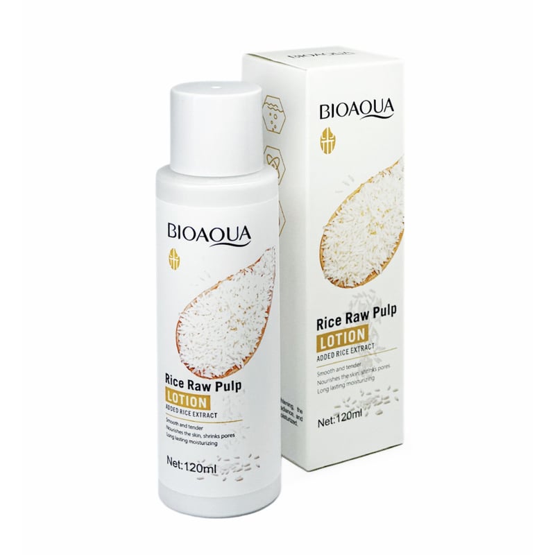 Loción Facial Arroz Rice Raw Pulp Bioaqua 120ml Antiarrugas BIOAQUA | falabella.com