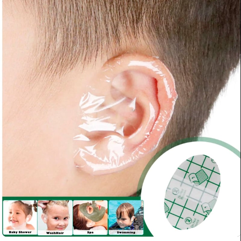 10 Pegatina Impermeable para Oreja Parche Desechable Cubre Oído ...