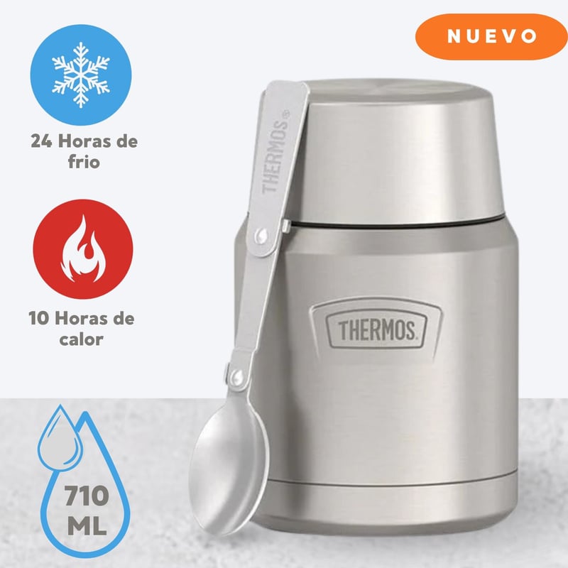 Termo De Comida Icon 710 Ml Gris THERMOS | falabella.com