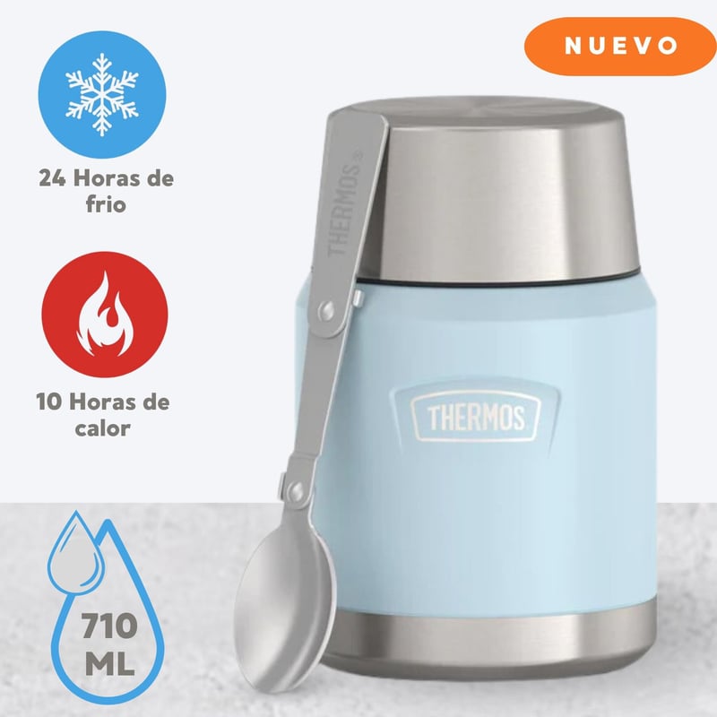 Termo de Comida Icon 710 Ml Celeste THERMOS | falabella.com