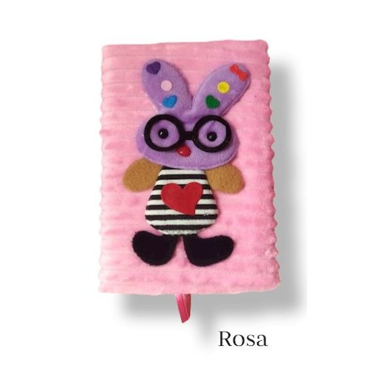 Cuaderno de peluche Conejito Kawaii - Rosado | Sodimac Perú