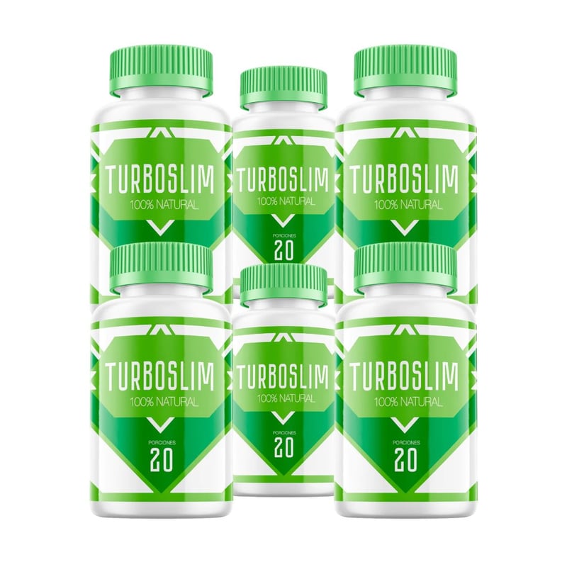 Turboslim Pack 6 Frascos Suplemento Natural GENERICO | falabella.com