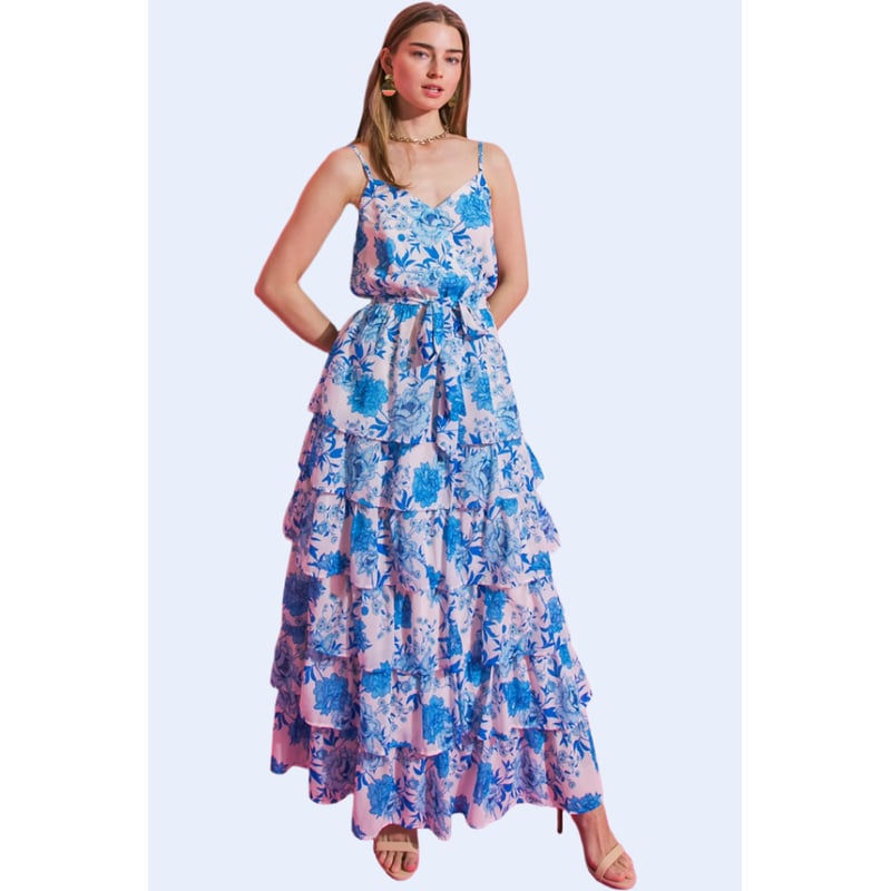 VESTIDO LARGO MIDI MUJER DELFINA - MARTINELA GENERICO | falabella.com