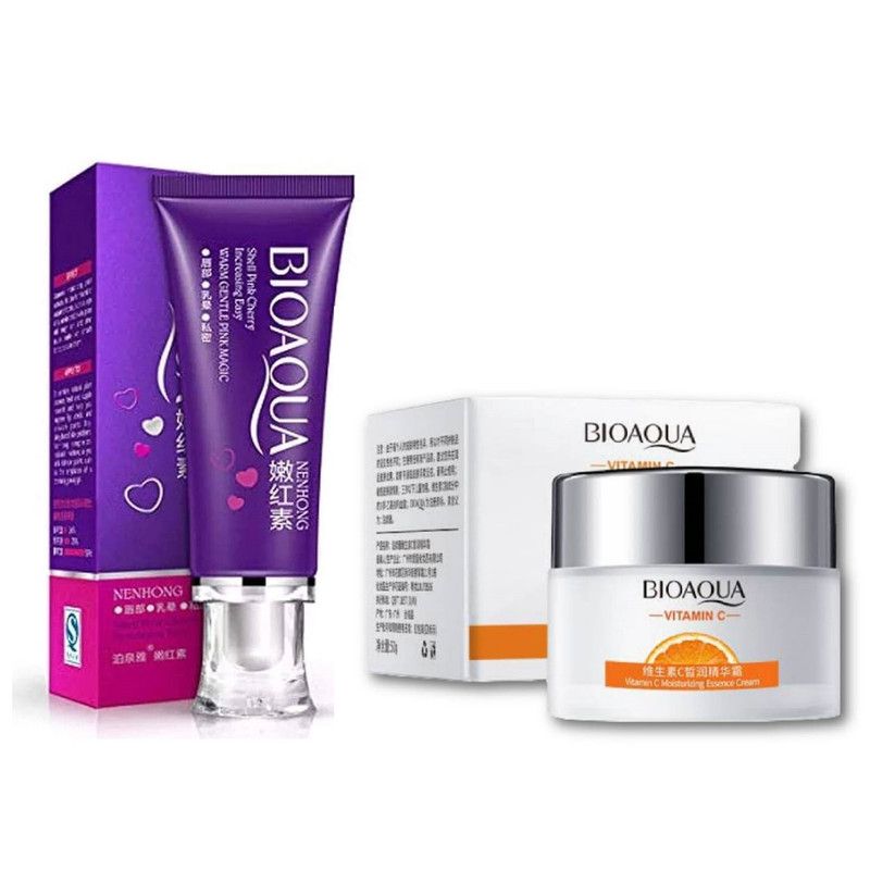 PACK CREMA DESPIGMENTANTE ZONAS Y CREMA HIDRATANTE VITAMINA C BIOAQUA | falabella.com