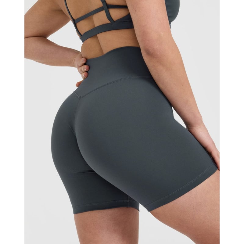 Short Deportivo corte en V - Short Push-Up Mujer de Lycra - Ropa gym ...