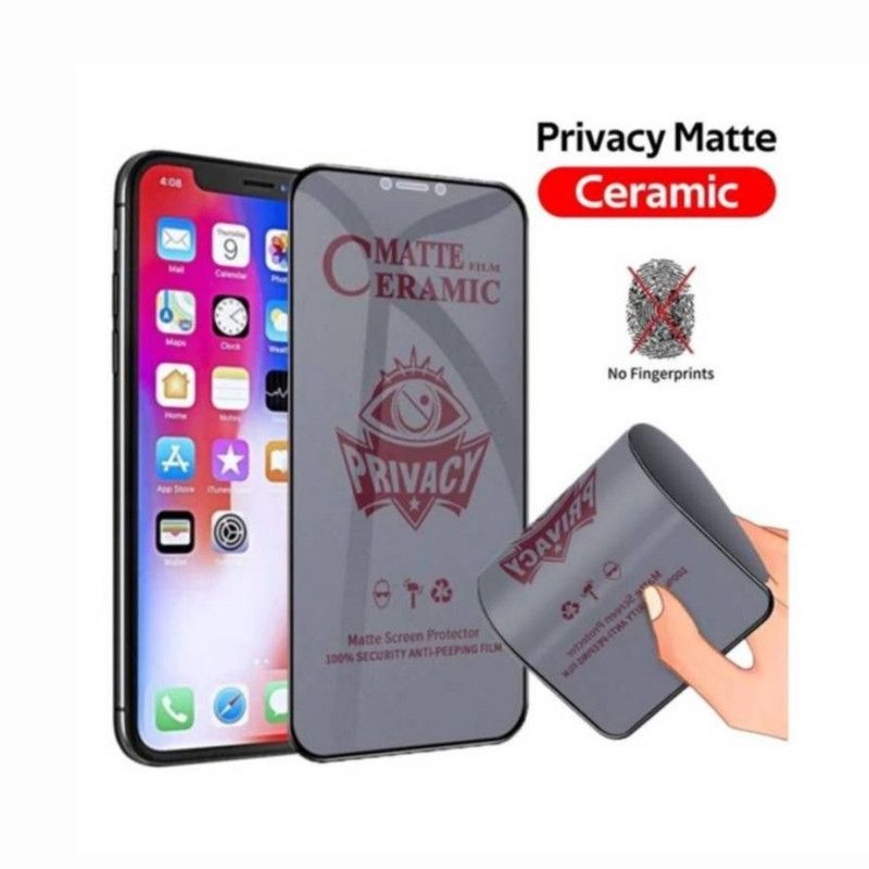Mica Ceramica Antiespia Mate Para Iphone 12 o 12 PRO GENERICO | falabella.com