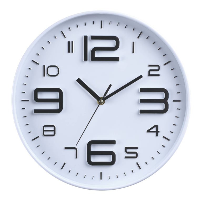 Reloj Big Number Blanco 30cm GENERICO | falabella.com