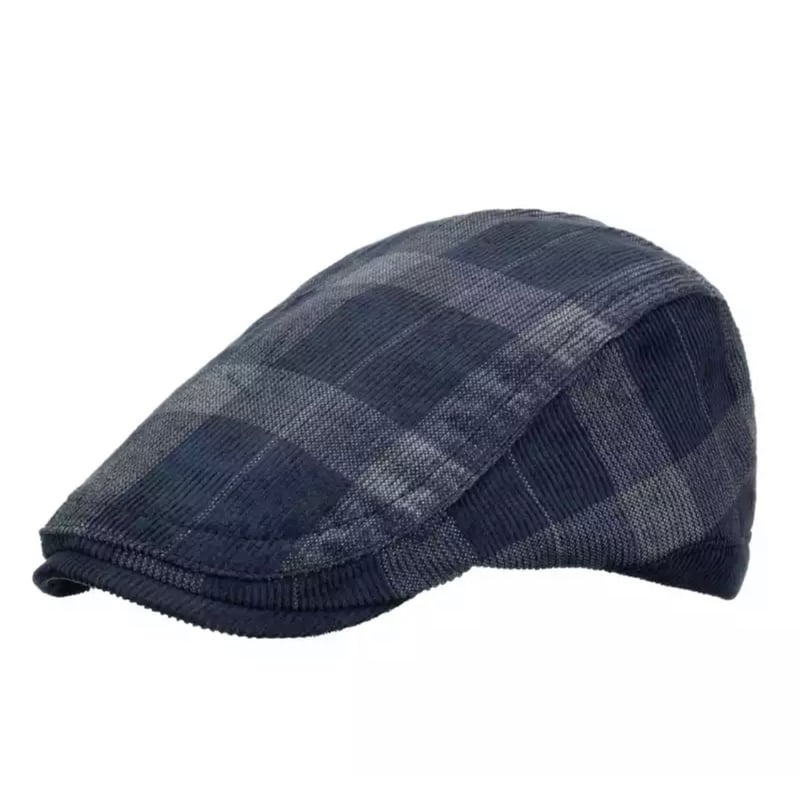 Boina gorra hombre corduroy fino modelo Josh - Azul KAST PE | falabella.com