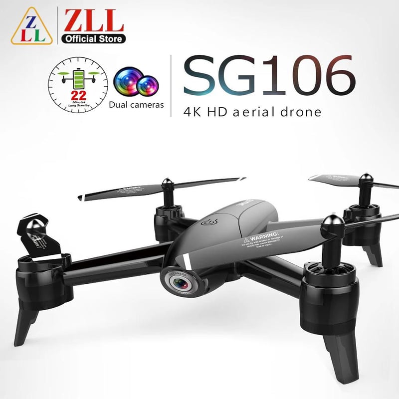 Drone Volador ZLL Sg106 Flujo Óptico Cámara Dual 4K MN ELECTRONICS | falabella.com