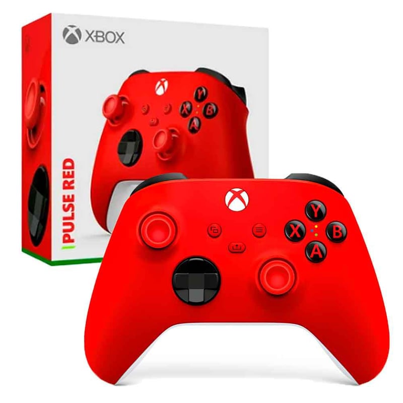 Mando Xbox Series XS One Rojo Pulse Red Inalámbrico Windows Android MICROSOFT | falabella.com