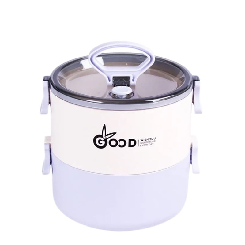 Taper lonchera con divisiones lunch box - lila GENERICO | falabella.com