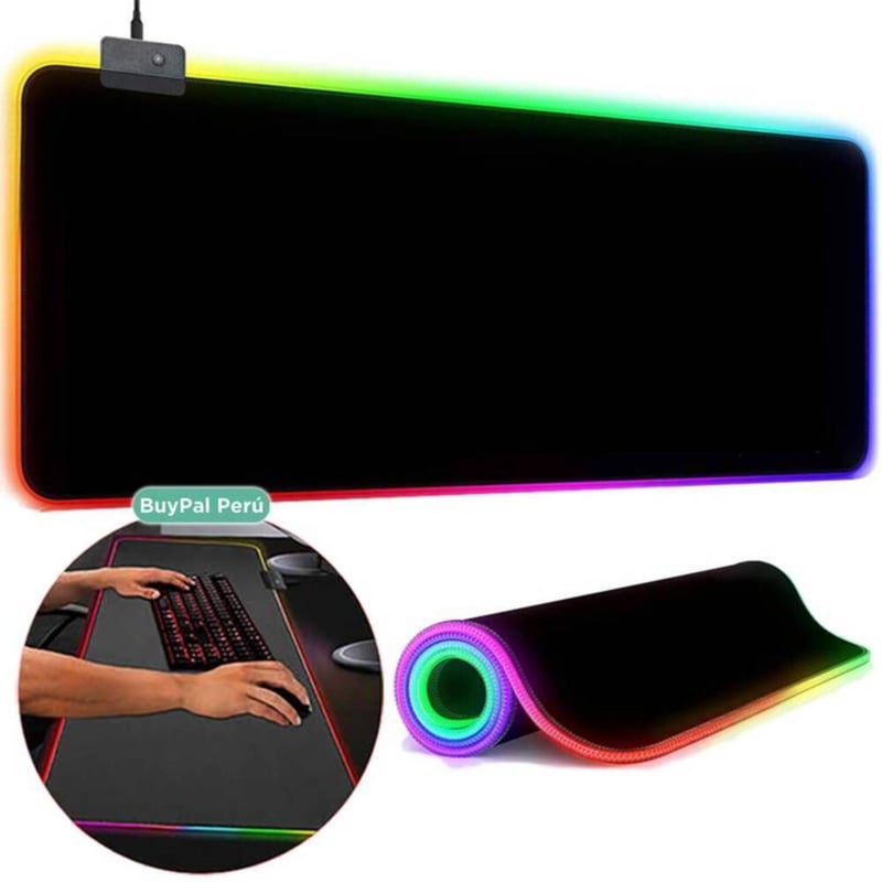 Mouse Pad Gamer Rgb Retro Iluminada Teclado USB Plug XL OEM | falabella.com