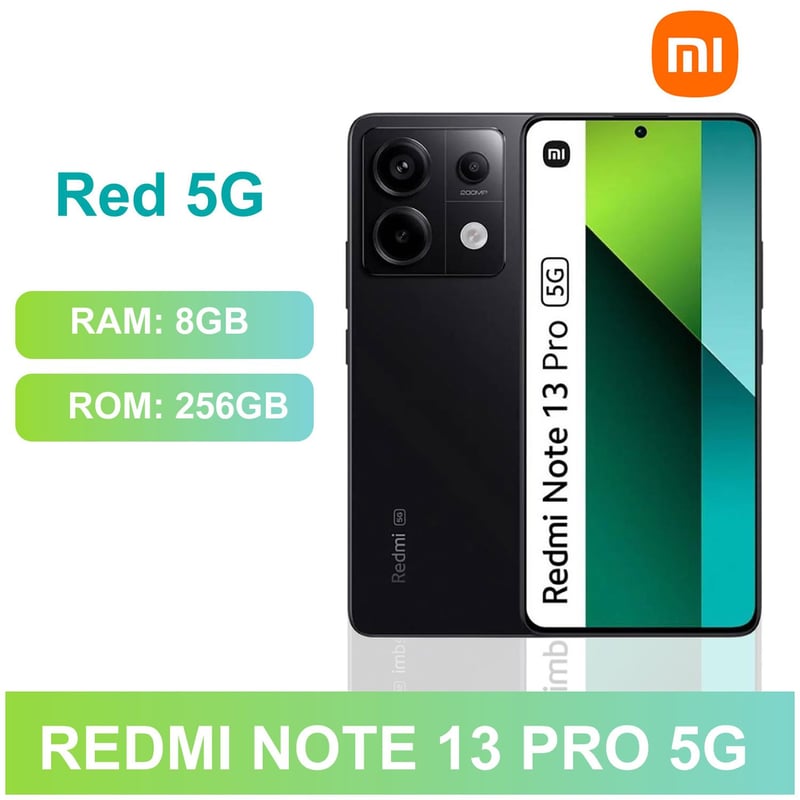 Xiaomi Redmi Note 13 Pro 5G Ram 8Gb 256Gb Negro - CAJA SELLADA XIAOMI ...