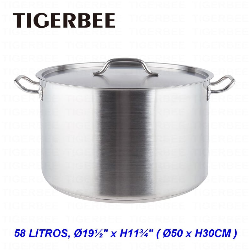 OLLA DE ACERO INOX 304 DE 58 L TIGERBEE | falabella.com