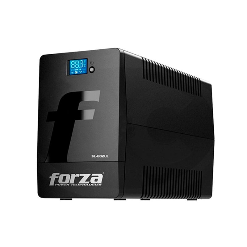 UPS FORZA SMART 360W 600VA 220V 6 TOMAS RJ45/11 P/N: SL-602UL FORZA ...