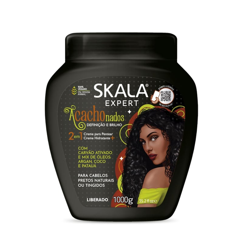 Crema Tratamiento Capilar Acachonados Skala Expert 1000g SKALA ...