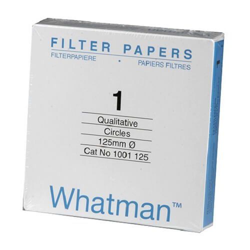 PAPEL FILTRO WHATMAN NUMERO 1 CAJA X 100 UNIDADES | Sodimac Falabella