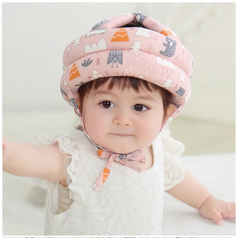 Casco Protector Antigolpes Para Cabeza Anticaidas Bebe GENERICO ...