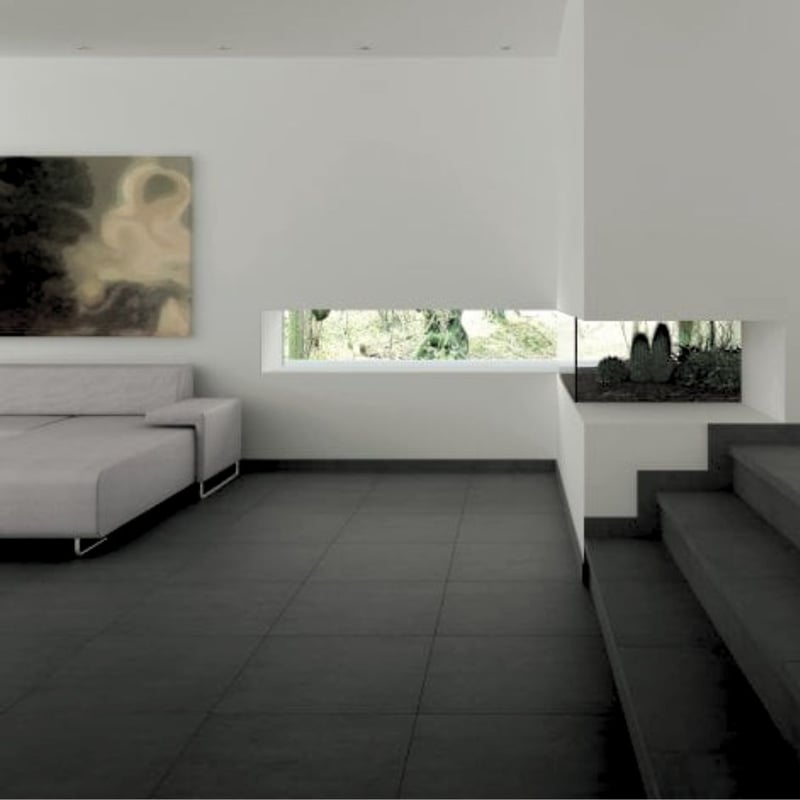 Porcelanato Mate Negro Color Entero 60X60 Aion Mod35 GENERICO ...