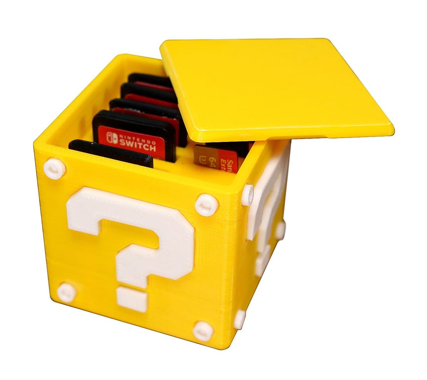 Caja Portajuegos Nintendo Switch, almacena: 10 Juegos Y 5 microSd ...