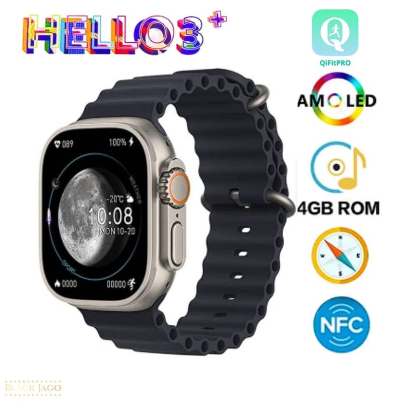 Smartwatch hello watch 3 ultra 4GB Negro GENERICO | falabella.com