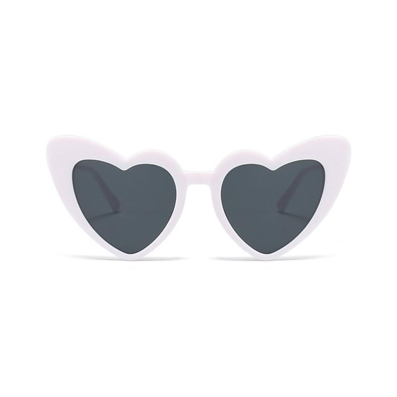 Lentes de Sol Lolita para niñas en forma de corazon - Blanco GENERICO ...