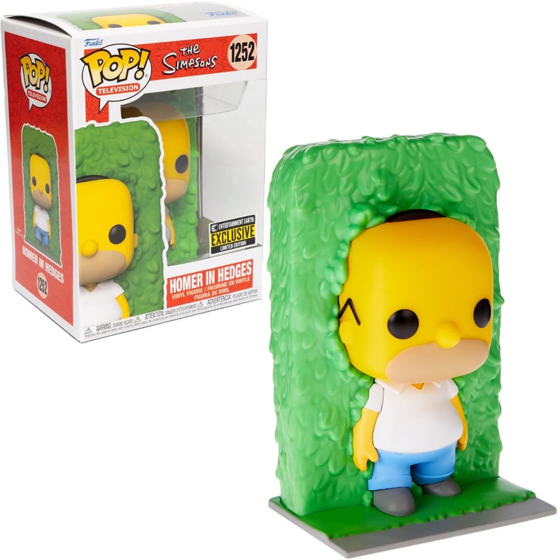 Funko Pop Homero - Homer in Hedges - The Simpsons Excl EED FUNKO ...