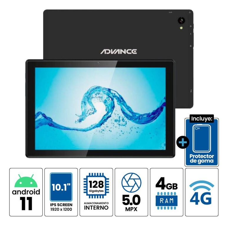 Tablet Advance SP5776, 10.1" IPS 1920*1200, 128GB, 4GB RAM, Android 11 ...
