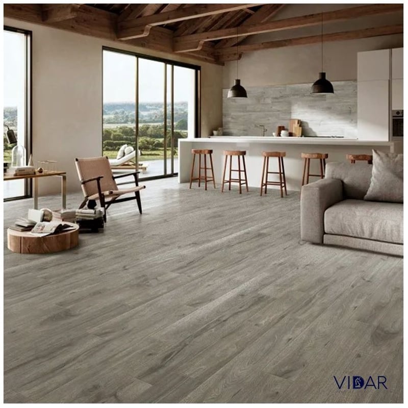 PISO LAMINADO GRAY NATURAL 8 MM - VENTA POR CAJA 1.90 M2 VIDAR ...