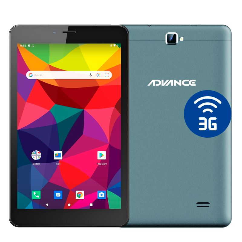 Tablet Advance Intro SP7246 8" IPS Android 9 Go 3G Dual SIM 16GB 1GB ...