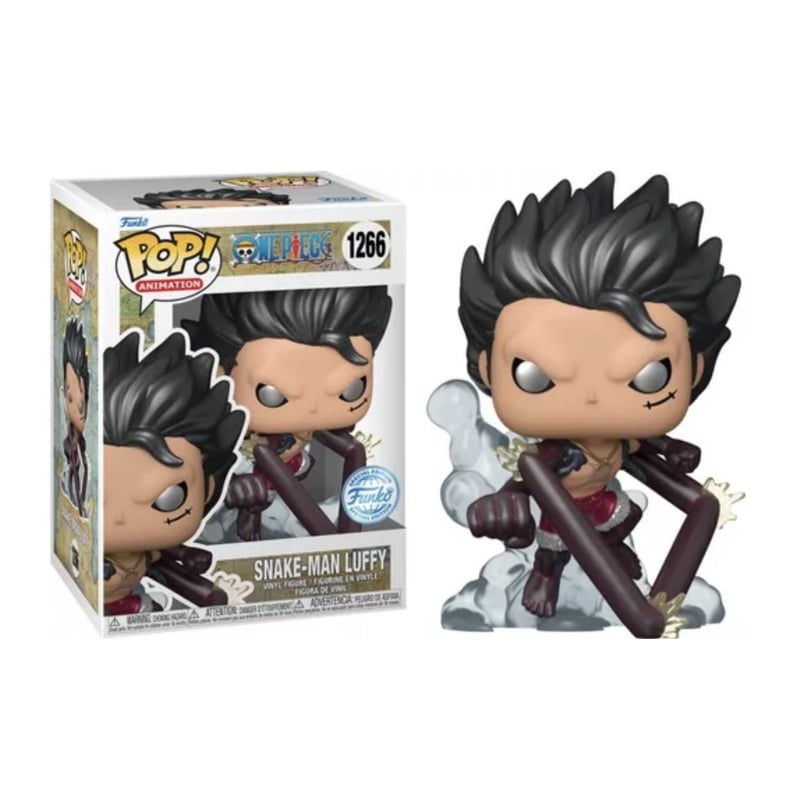 Funko Pop Snake Luffy 1266 One Piece Exclusivo Metalico FUNKO ...