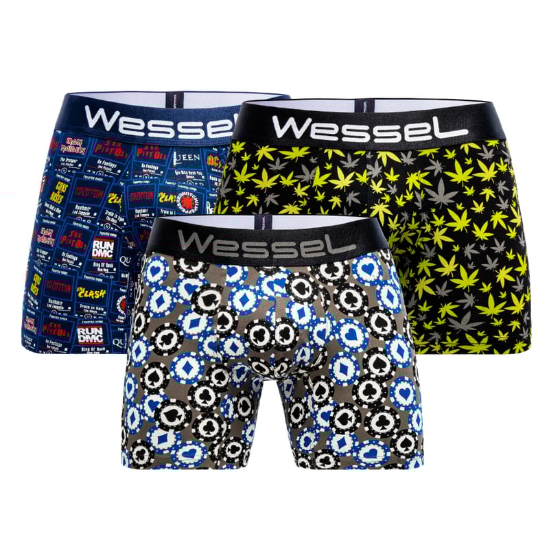 Boxer Pack W11 x3 Hombre WESSEL | falabella.com