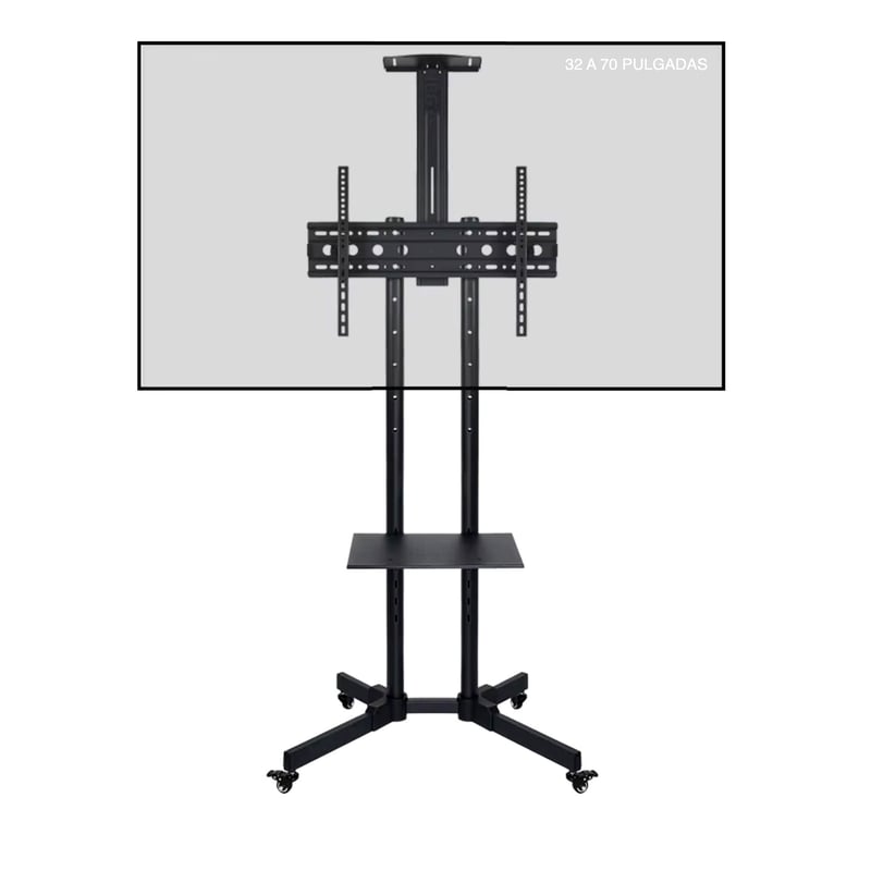 Rack movible con ruedas para Televisores de 32 a 70 pulgadas TROLLEY ...