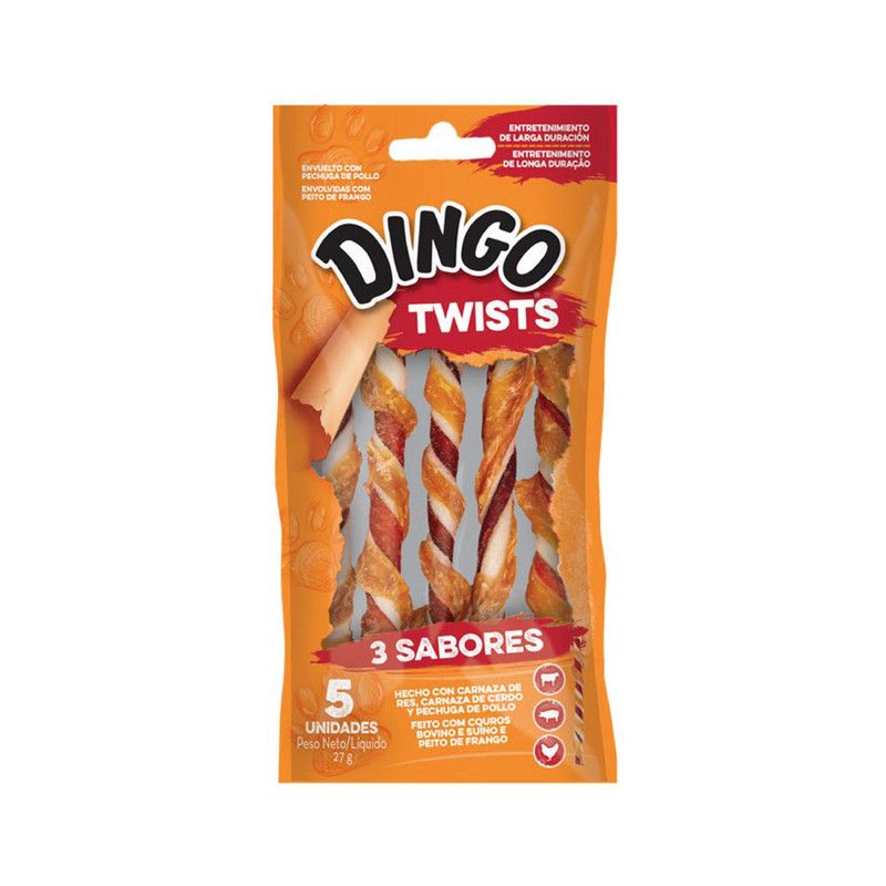 Snack Dingo Triple Flavor Twist Pack x5 und DINGO | falabella.com