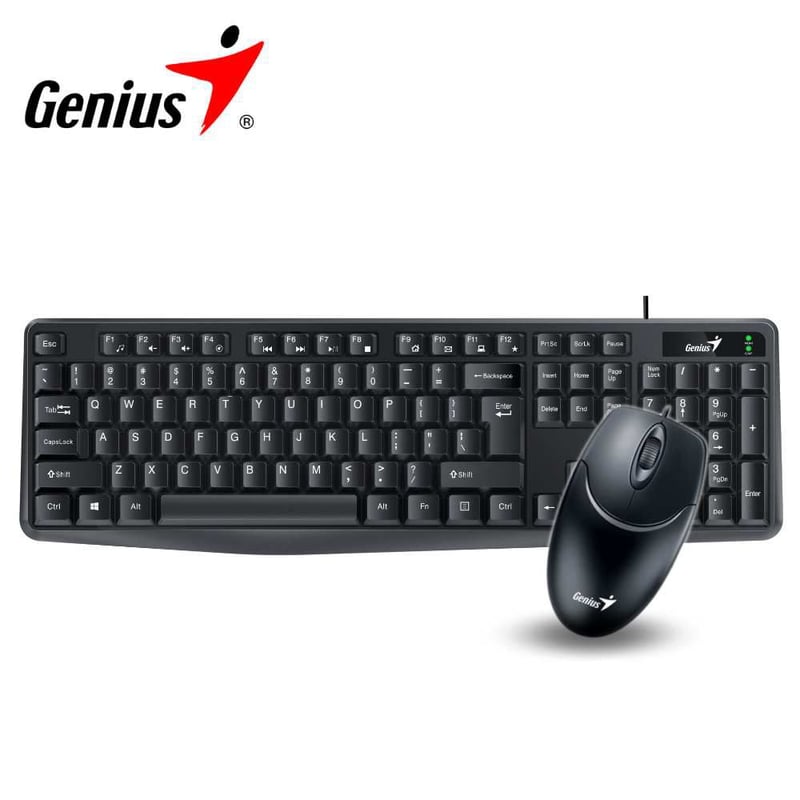 Combo Teclado y Mouse Genius Smart KM 170 Conector Cable USB GENIUS ...