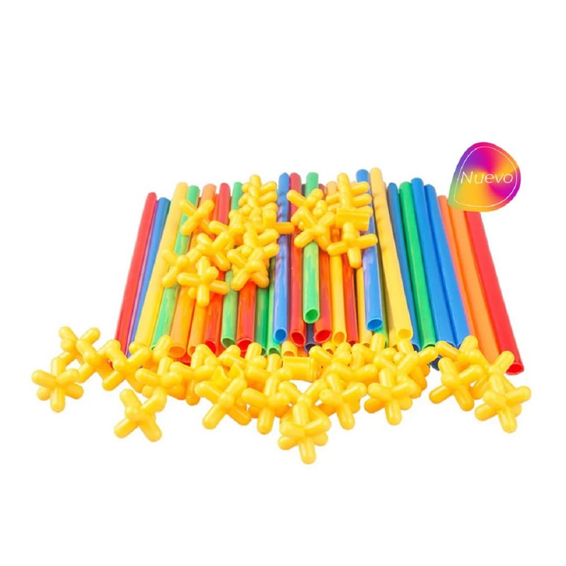 Juguete Didáctico Palitos De Colores Para Armar GENERICO | falabella.com