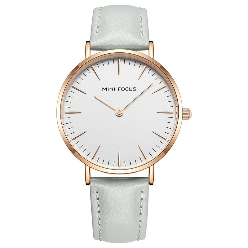 Reloj Minifocus Cuero Gris MIN-M-22 MINI FOCUS | falabella.com