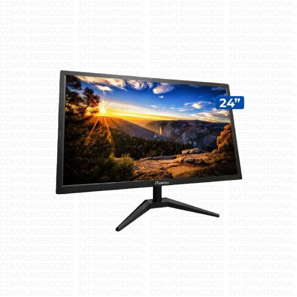 MONITOR LED 24 FullHD 1920x1080 Frecuencia 75Hz Respuesta 2ms OEM ...